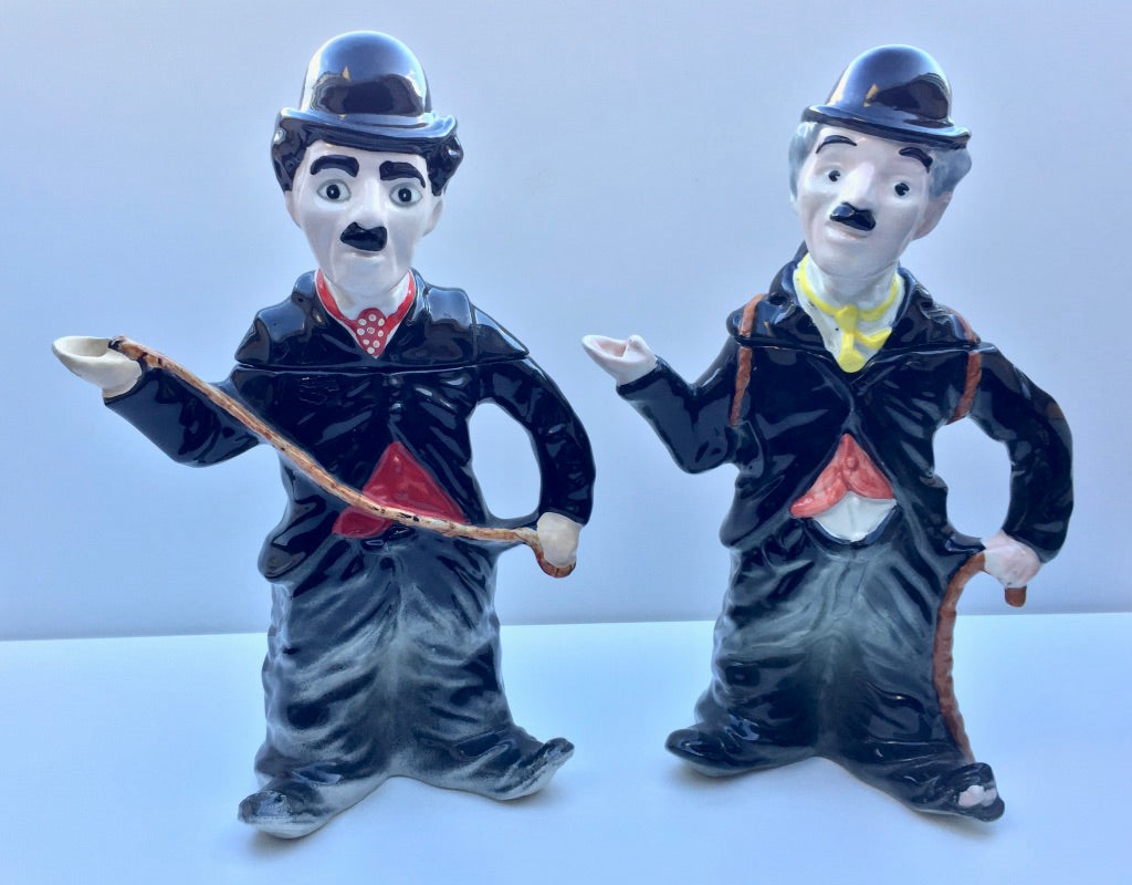 Charlie Chaplin Teapot both studies – TeapotWorld