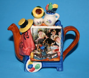 Artist's Easel Teapot made by Tony Carter – TeapotWorld
