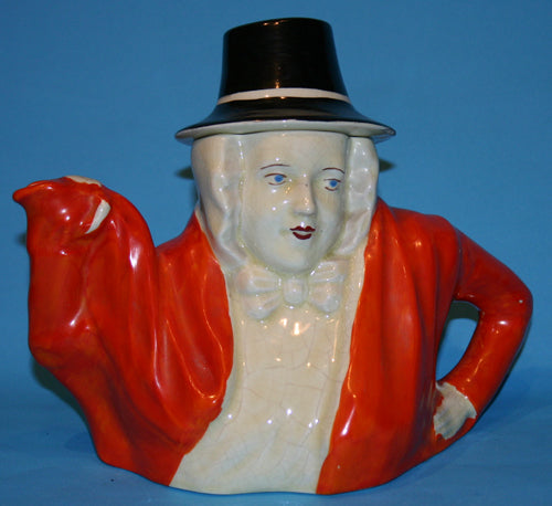 Welsh Lady Teapot typically garbed in traditional dress – TeapotWorld