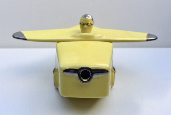 Aeroplane Teapot monoplane in yellow colourway – TeapotWorld